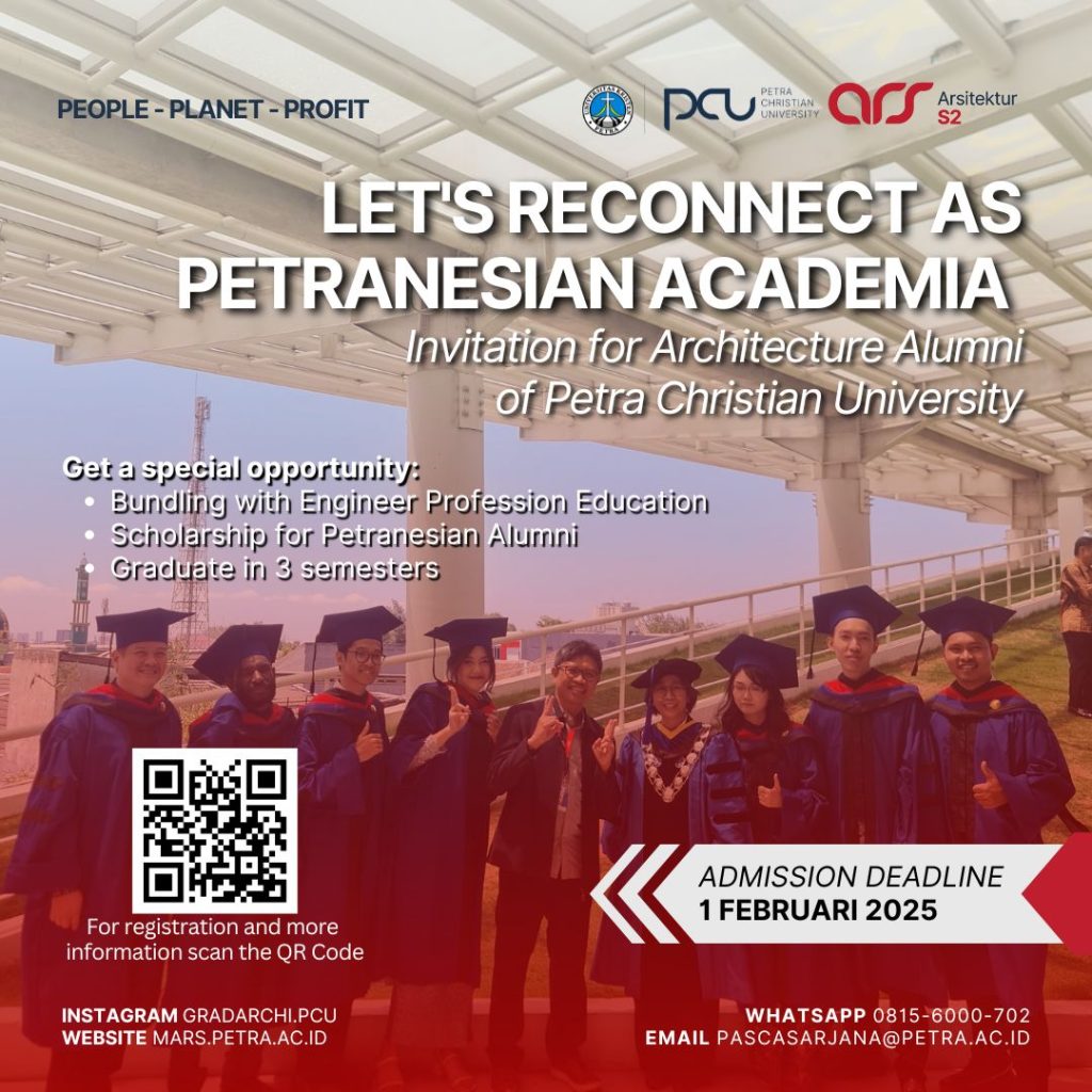 Universitas Kristen Petra | Master’s Program in Architecture